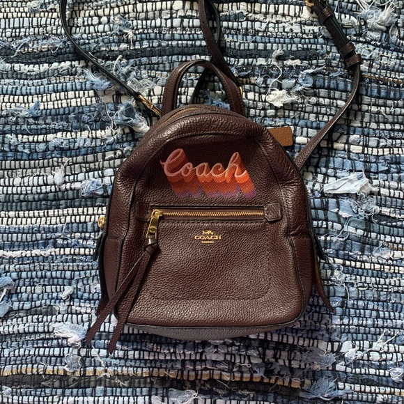 Coach | Bags | Coach Brown Leather Backpack | Poshmark